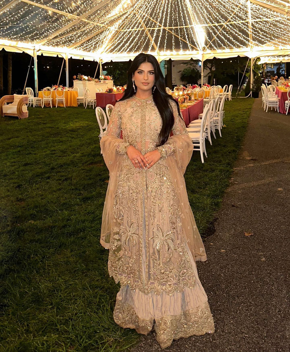 Sunrise (3-Piece Set) With (Crush Charara) Extra Lining Available ...